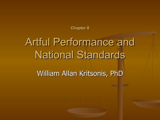 Chapter 8 - The Art of Educational Leadership by Dr. Fenwick W. English ...
