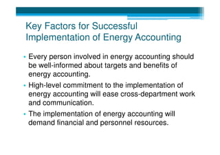 8: Energy Accounting, Metering & Monitoring | PDF