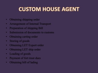 Chapter 8.export procedure | PPT