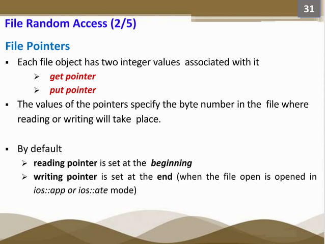 File Management and manipulation in C++ Programming | PPT