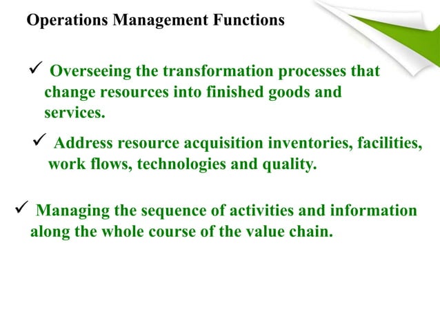 Functional Areas of Management | PPT