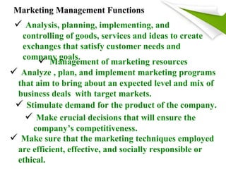 Functional Areas of Management | PPT