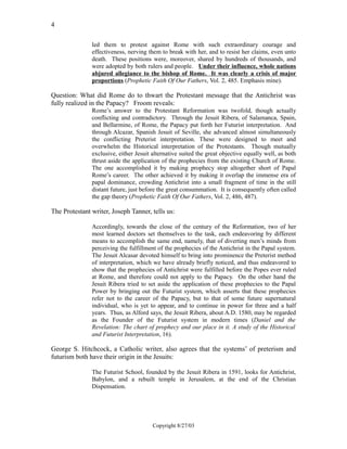 Chapter8 futurism - the counterfeit prophecy | PDF