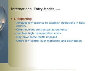 Chapter 8 international strategy | PDF