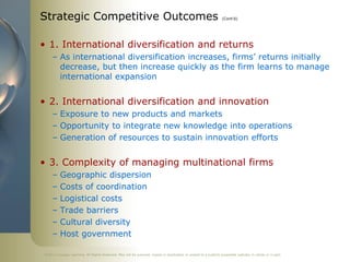 Chapter 8 international strategy | PDF