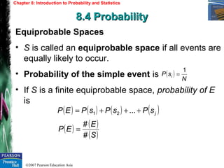 Chapter 8 - Introduction to Probability and Statistics | PPT
