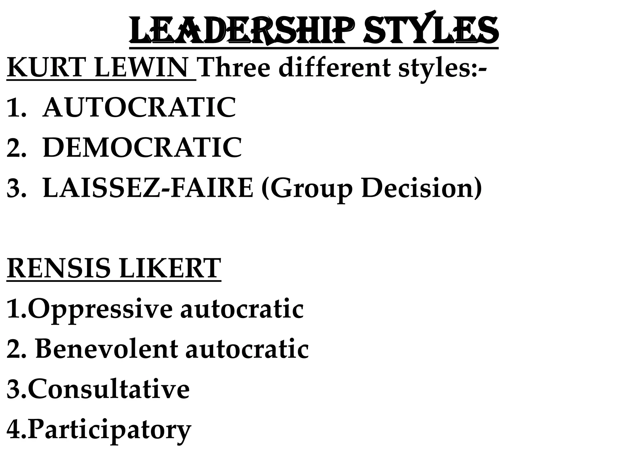 Chapter 8 Leadership | PPTX