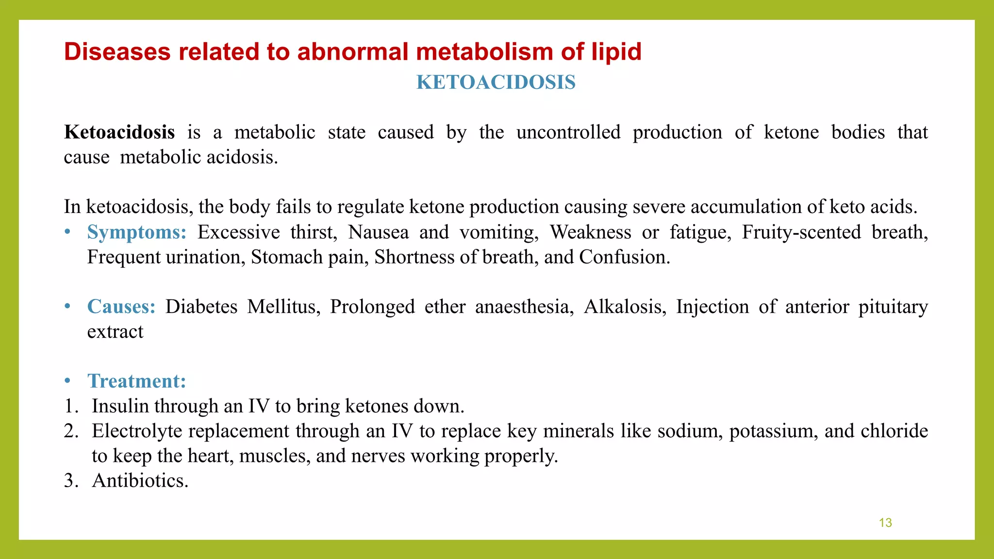 Lipid metabolism | PPTX