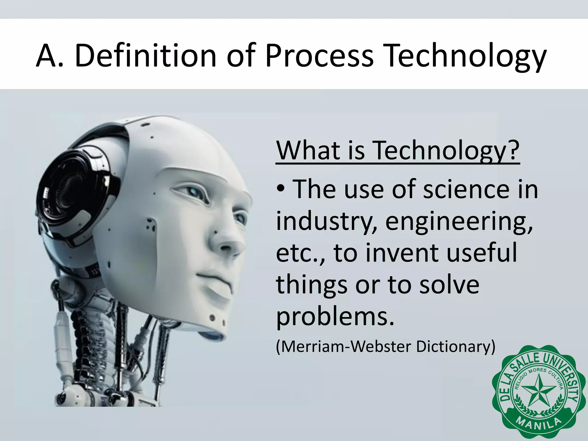 Operations Management - Process Technology | PDF