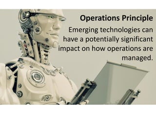 Operations Management - Process Technology | PDF