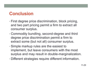 Chapter 8 pricing strategies for firms with market power | PPTX