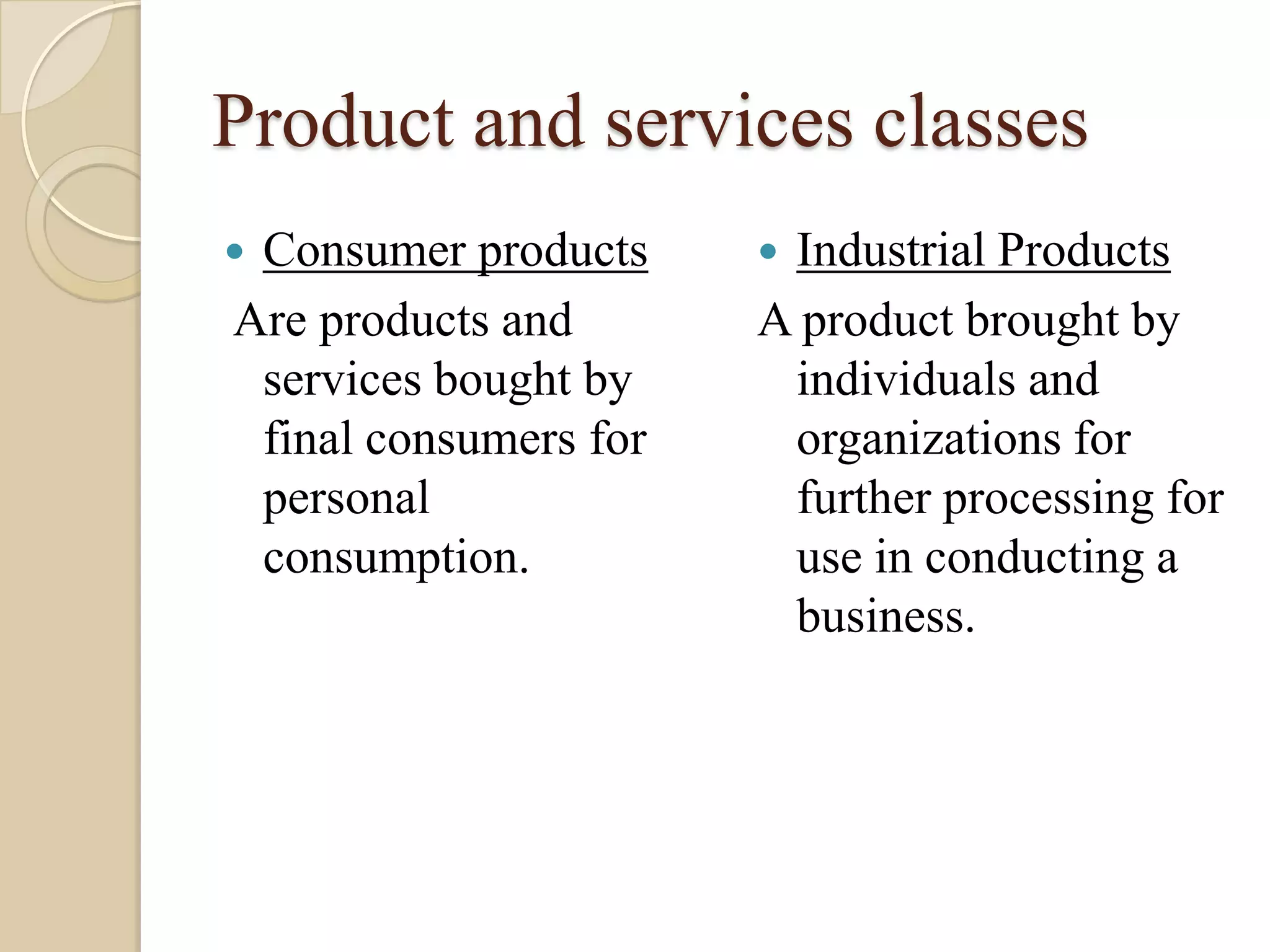 Chapter 8 product, service, and brands (building customer value) | PPTX