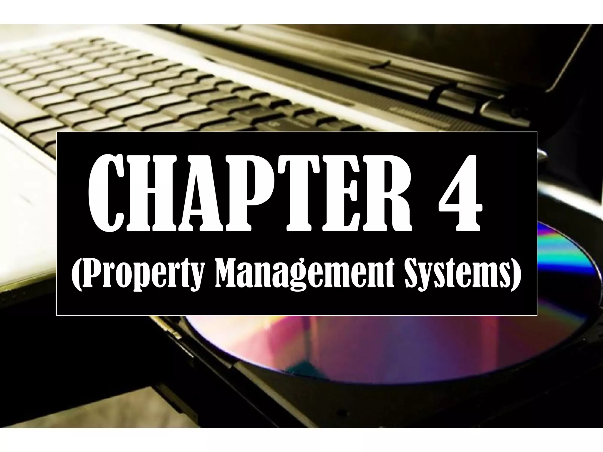 PROPERTY MANAGEMENT SYSTEM | PPT