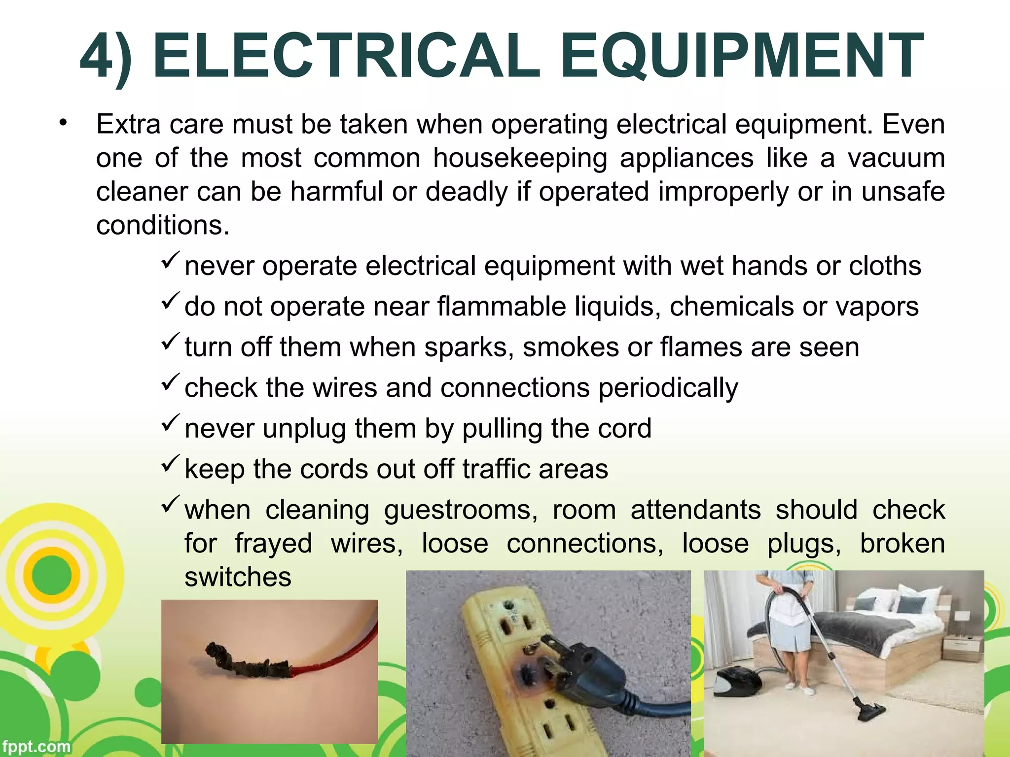 HOUSEKEEPING OPERATION: SAFETY AND SECURITY | PPT