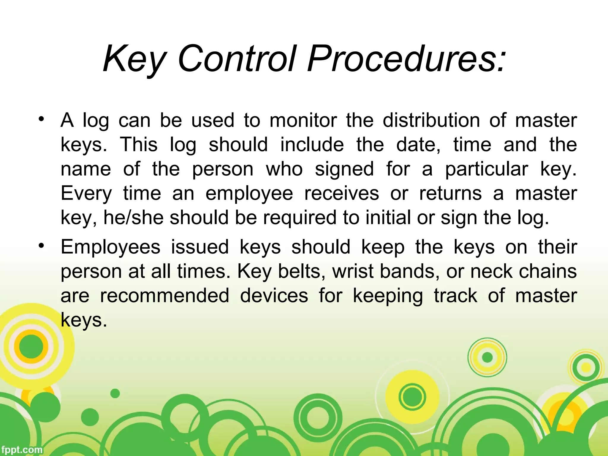 HOUSEKEEPING OPERATION: SAFETY AND SECURITY | PPT