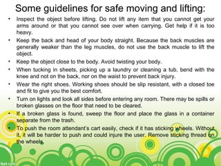 HOUSEKEEPING OPERATION: SAFETY AND SECURITY | PPT