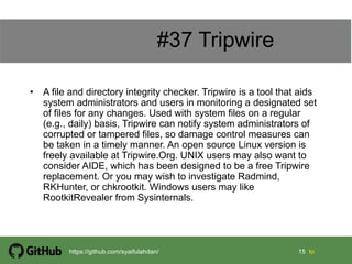Chapter 8 security tools ii | PDF