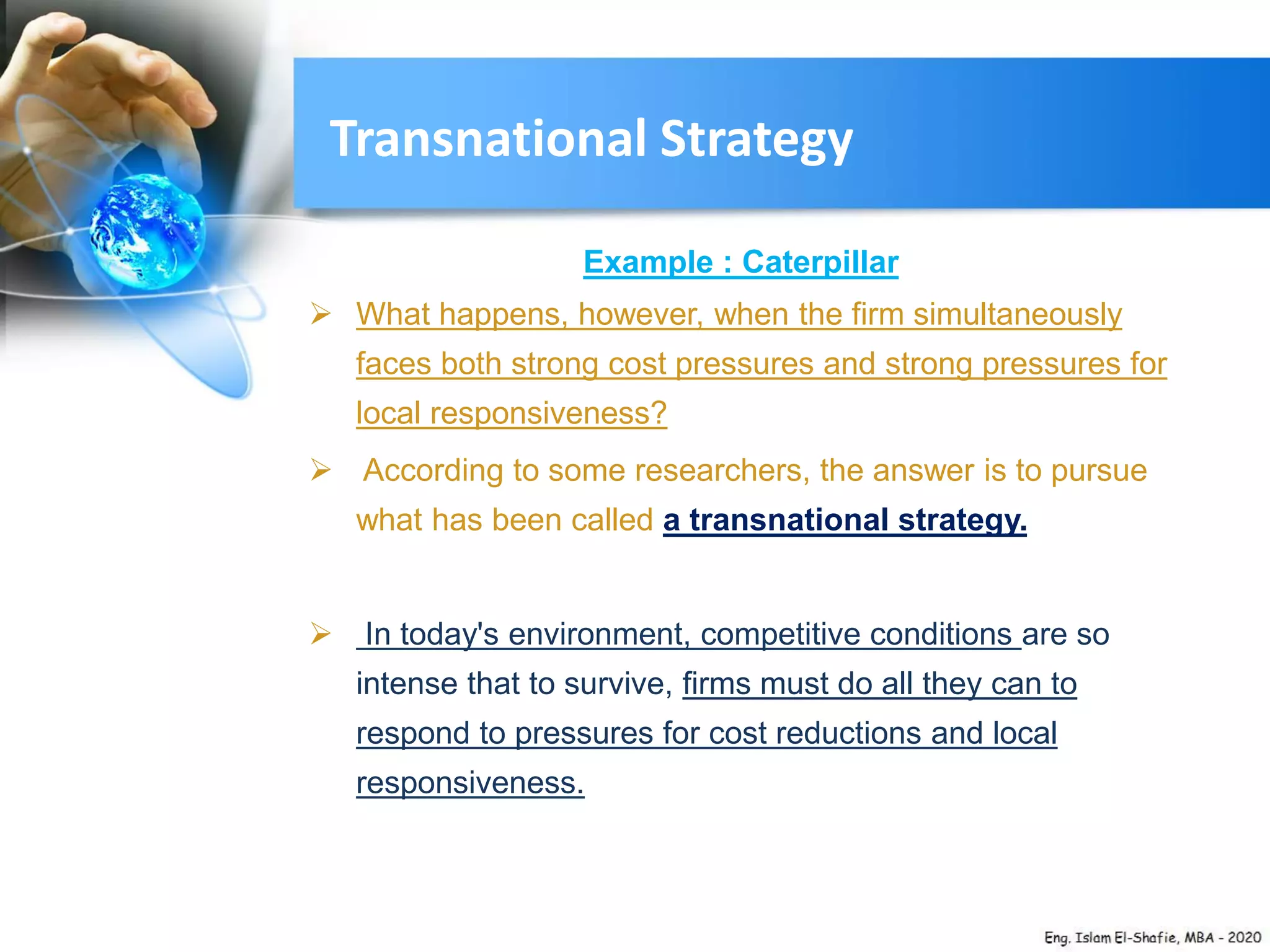 Chapter 8 Strategy of International Business | PDF