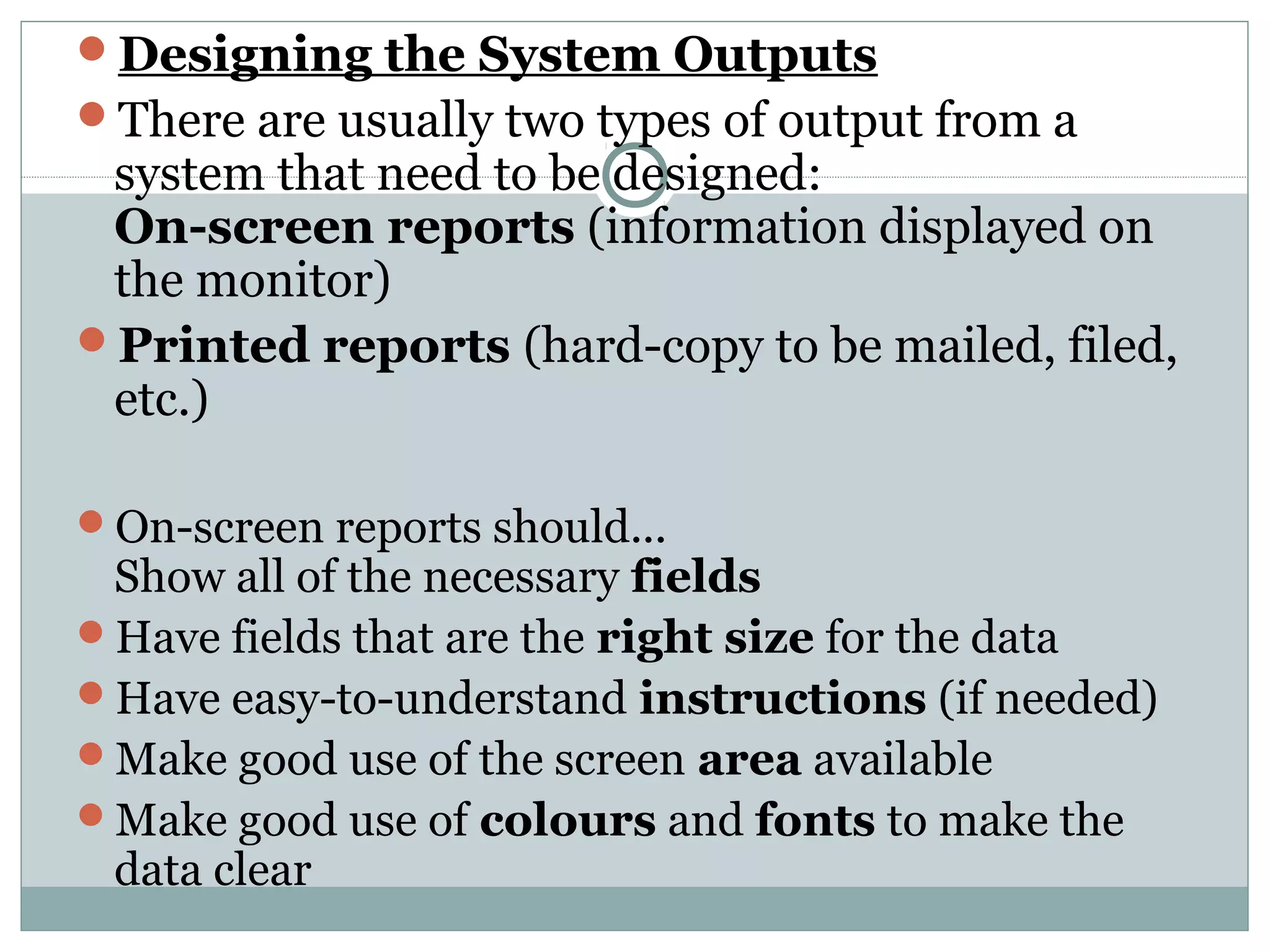 Chapter 8 system analysis and design | PPT