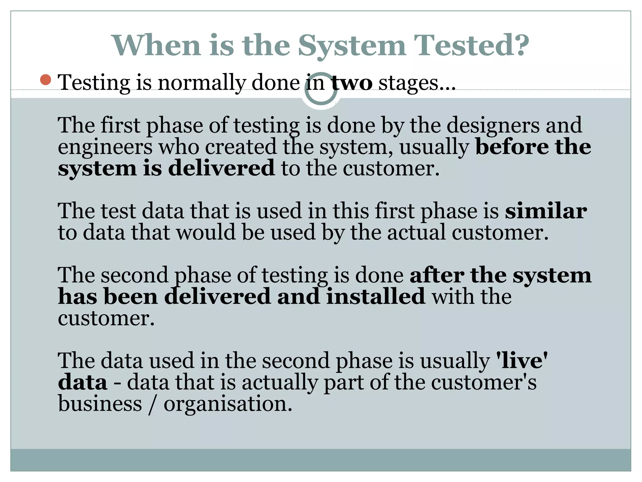 Chapter 8 system analysis and design | PPT