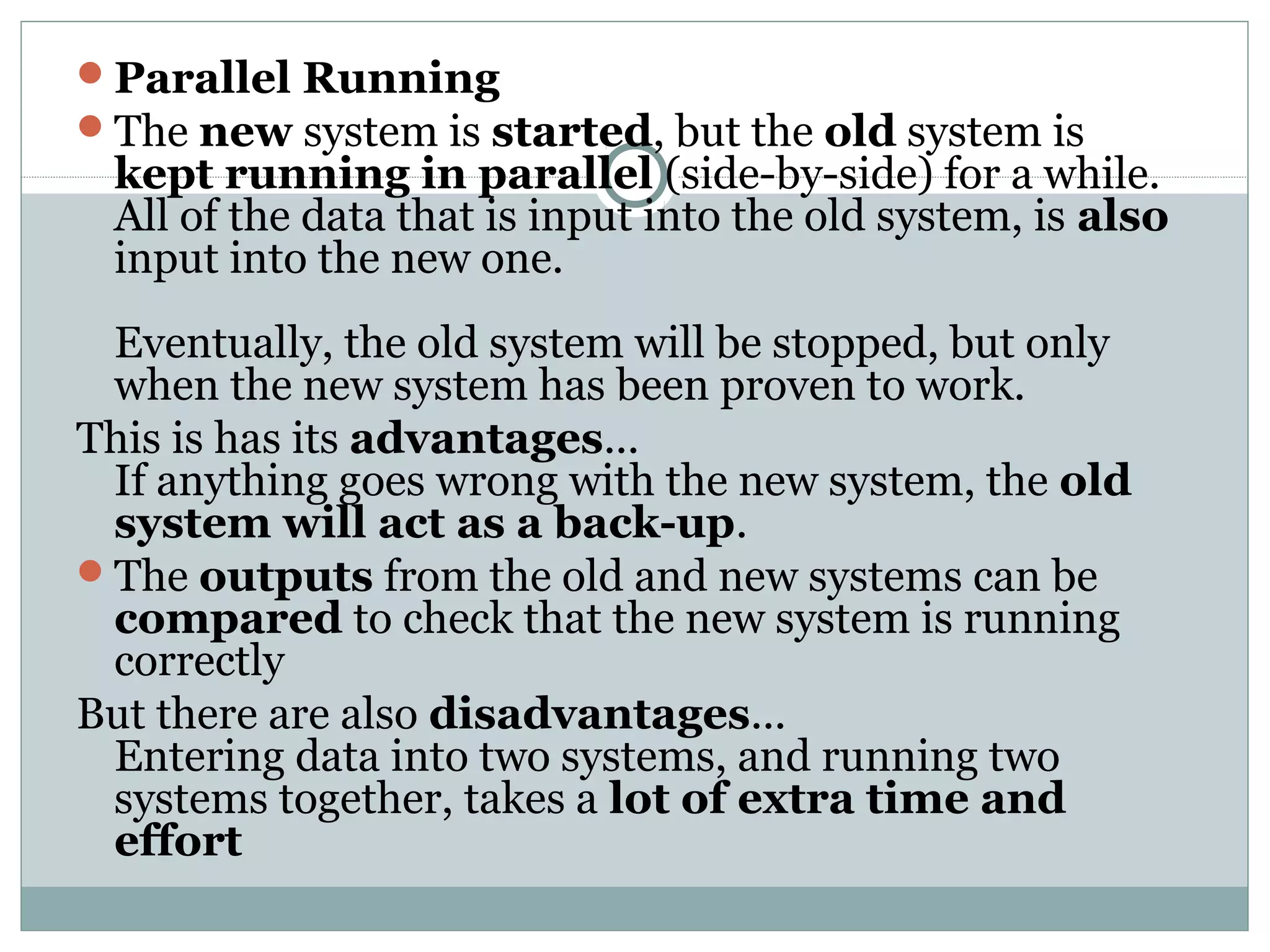 Chapter 8 system analysis and design | PPT