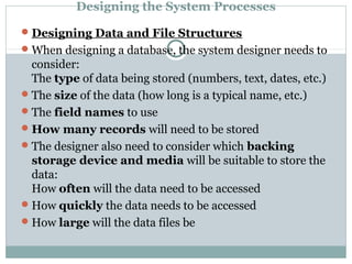 Chapter 8 system analysis and design | PPT