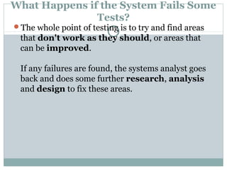 Chapter 8 system analysis and design | PPT