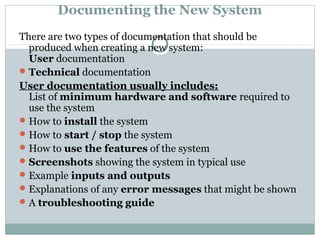 Chapter 8 system analysis and design | PPT