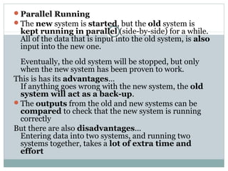 Chapter 8 system analysis and design | PPT