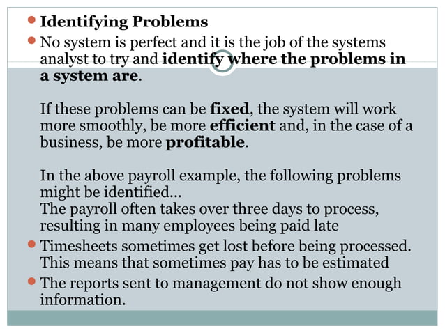 Chapter 8 system analysis and design | PPT