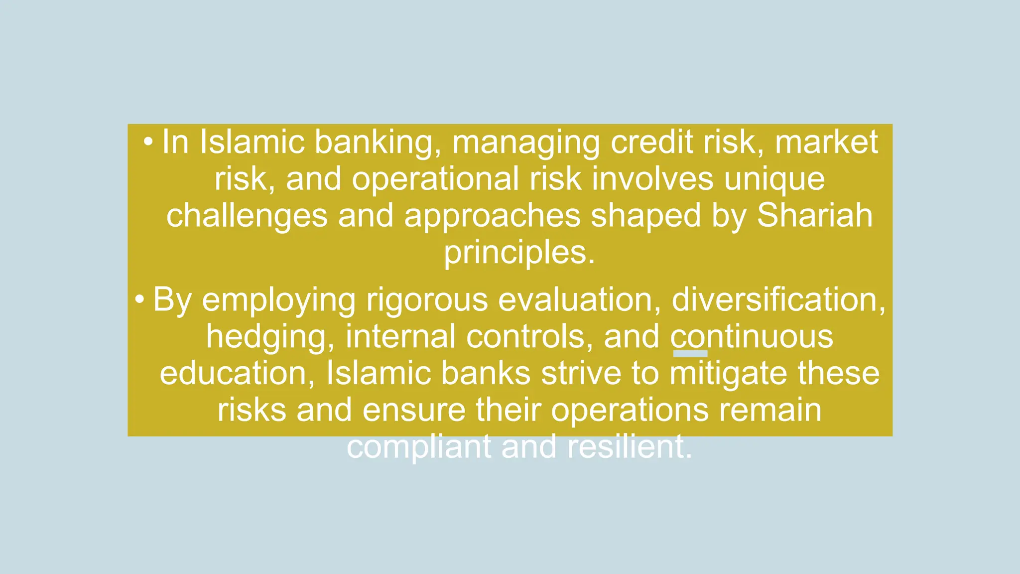 Chapter 8-The Accounting Environment of Islamic Banks and Risk ...