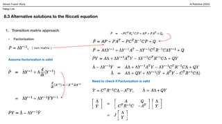 Sensor Fusion Study - Ch8. The Continuous-Time Kalman Filter [이해구] | PDF