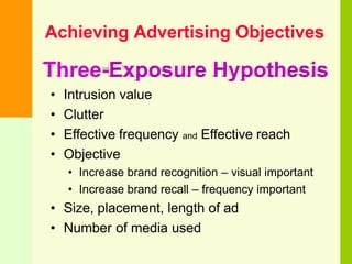 Chapter 8 traditional media channel- advertising media selection | PPT