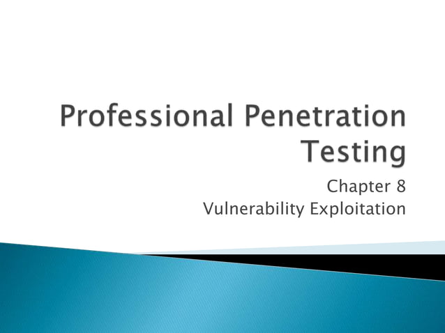 Introduction to Exploitation | PPT