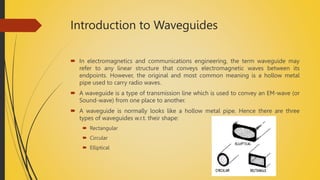Waveguides | PPTX