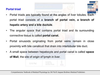 functional anatomy and Physiology of Liver. | PPTX
