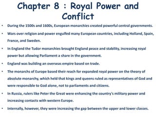 Chapter 8 Absolutism & Divine Right In Europe | PPTX | Christianity ...