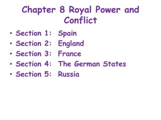 Chapter 8 Absolutism & Divine Right In Europe | PPTX