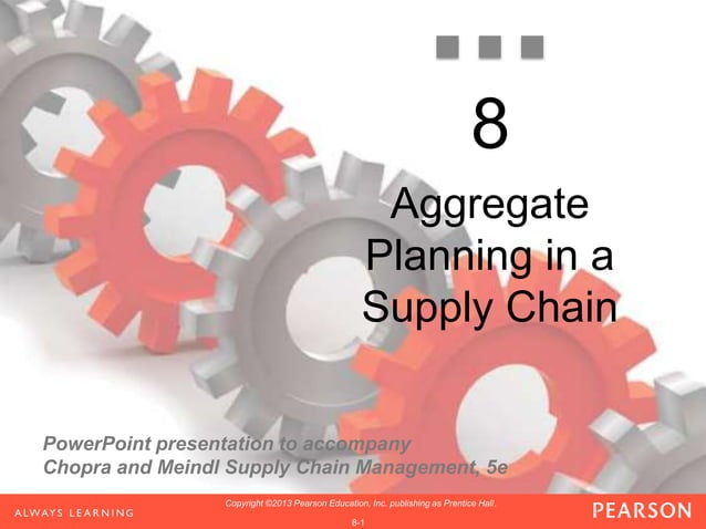 Chapter 8 aggregate planning in a supply chain | PDF | Business Accounting & Finance | Business