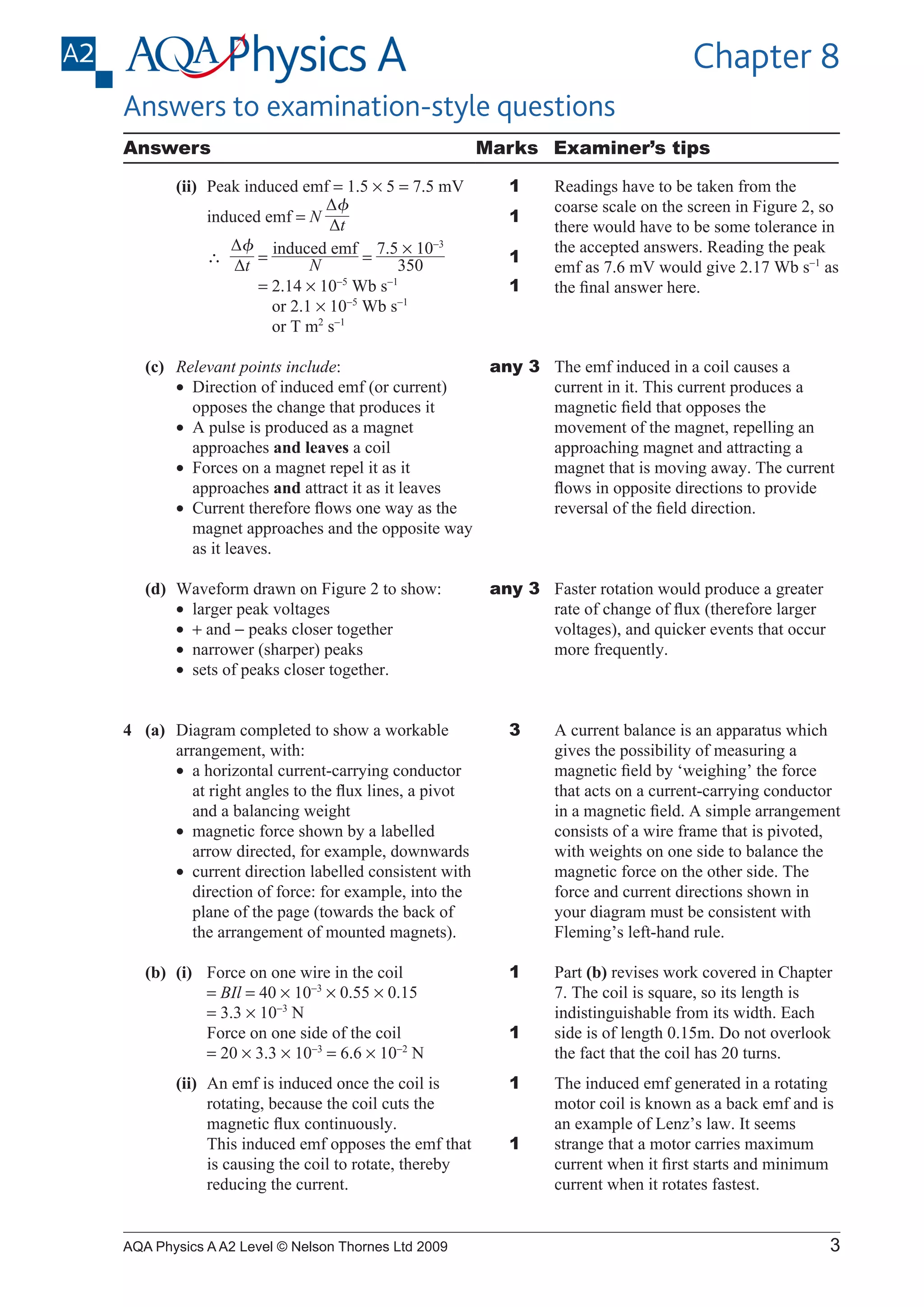 Chapter 8 answers_to_examination_style_questions[1] | PDF