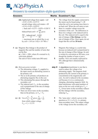 Chapter 8 answers_to_examination_style_questions[1] | PDF