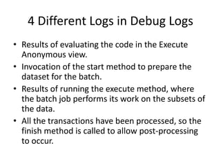 SFDC Batch Apex | PPT