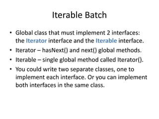 SFDC Batch Apex | PPT