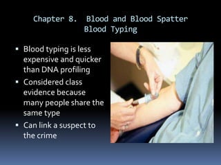 Chapter 8 blood typing | PPT