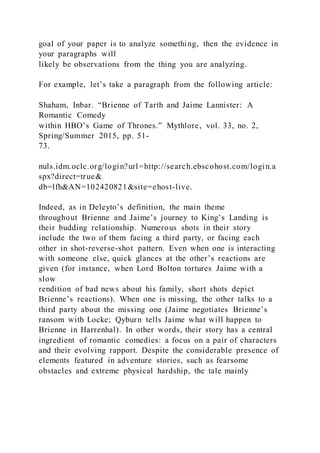 Chapter 8 Body Paragraph Str | DOCX