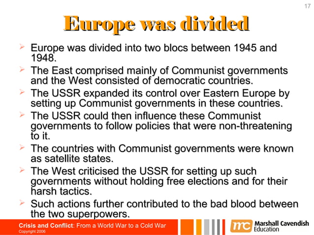Chapter 8 cold war | PPT