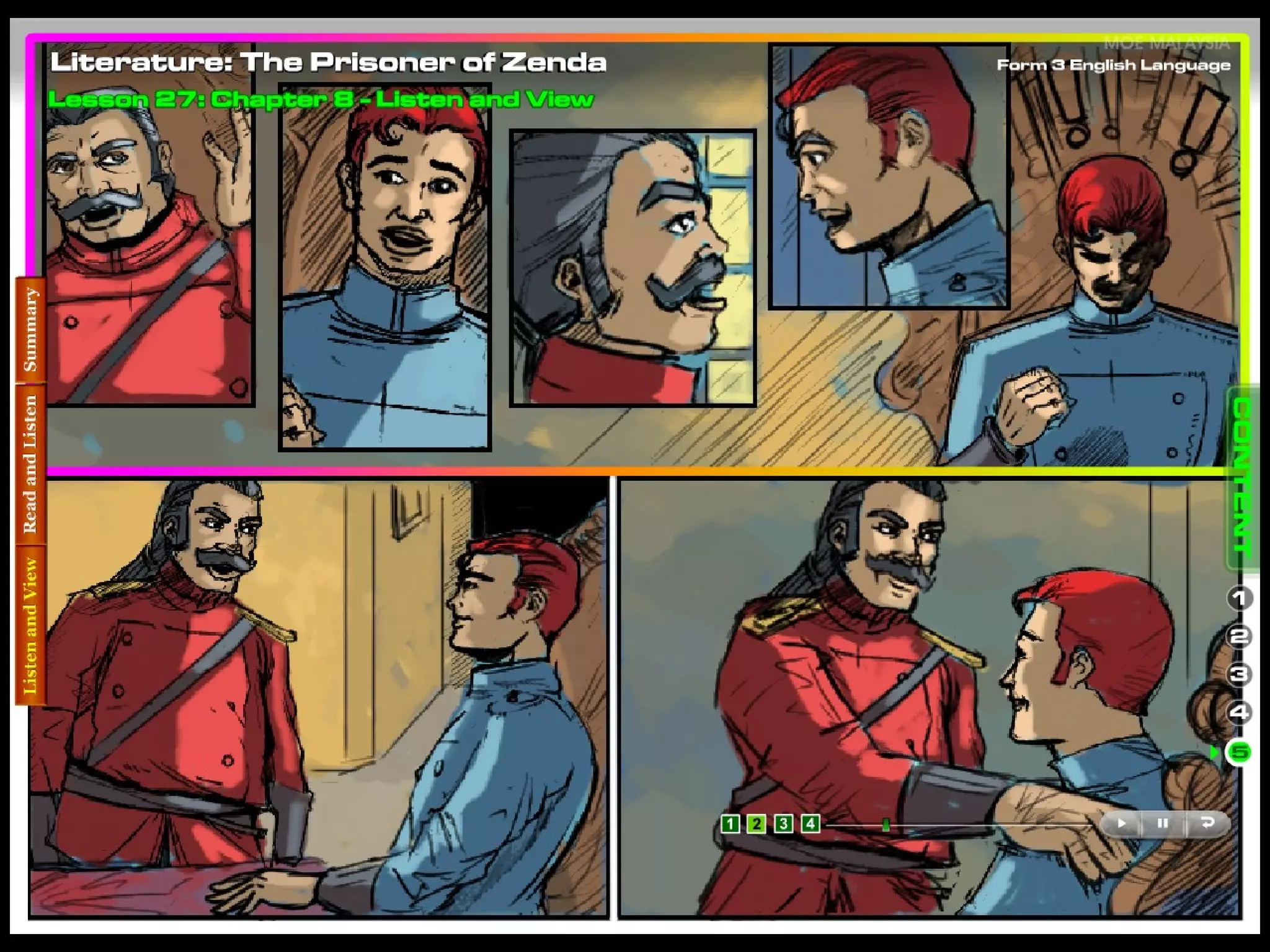 Chapter 8 comic strips | PPT