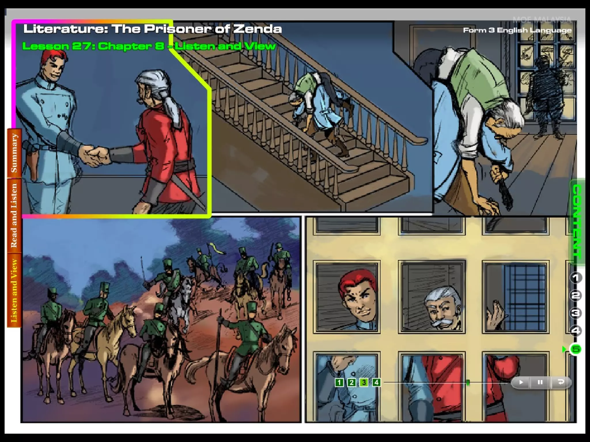 Chapter 8 comic strips | PPT