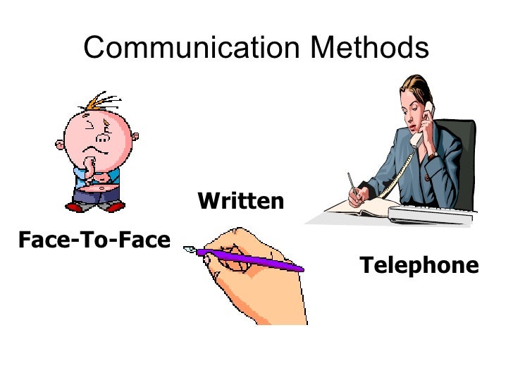 Chapter 8 communication methods draft 2