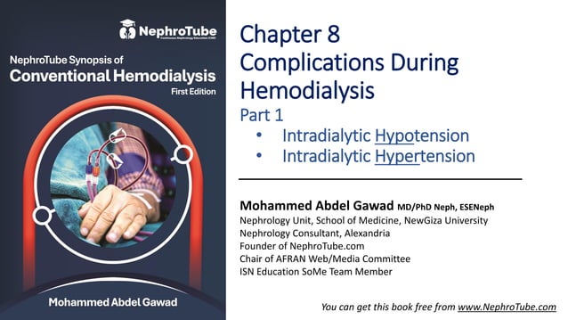 Hemodialysis: Chapter 8, Complications During Hemodialysis, Part 1 - Dr.Gawad | PDF | Heart and ...